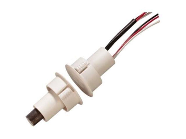 Recessed Steel Door Contact w/ Wire Leads,1-Diameter,DPDT,WHT - Newegg.com