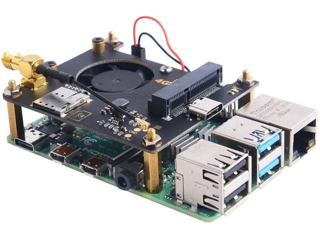 GeeekPi RPi 4G / 3G Hat for Raspberry Pi Zero/Zero W/Zero WH/2B/3B/3B ...