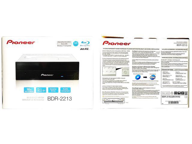 Pioneer BDR-2213 Internal 16x Blu-ray Writer Drive Bundle with ...