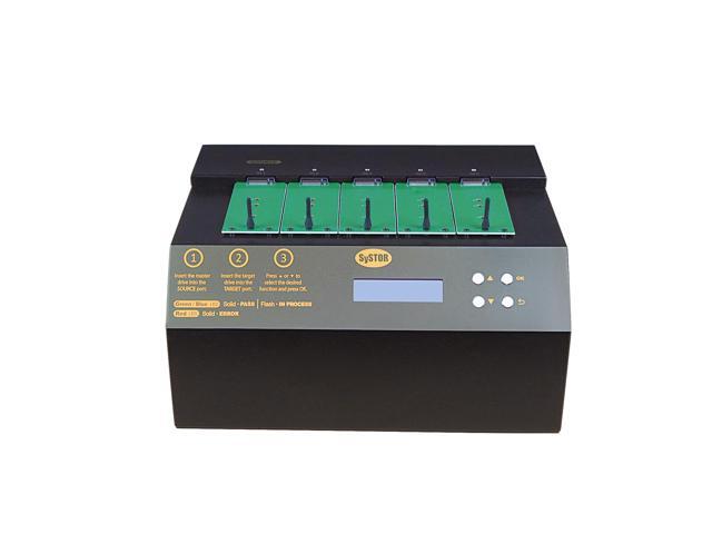 Systor 1 to 4 M.2 NVMe/SATA Duplicator - 36GB/Min - Standalone Copier ...