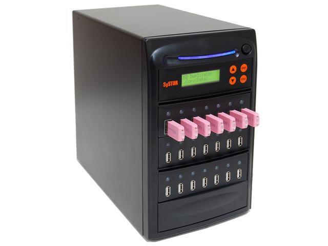 Systor 1 to 20 USB Duplicator & Sanitizer 2GB/Min - Standalone Multiple ...