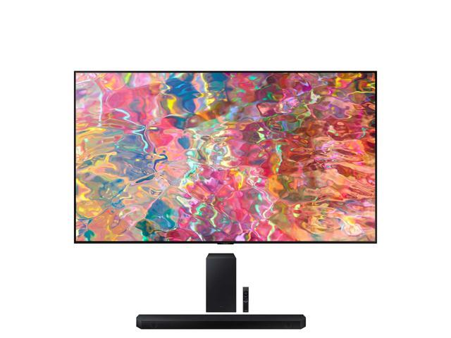 Samsung QN75Q80BAFXZA 75" 4K Ultra HD Smart TV with a Samsung HW-Q60B 3 ...