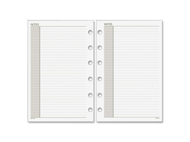 Day Runner Planner Notes Refill Pages - 5.50" x 8.50" - White - Newegg.com