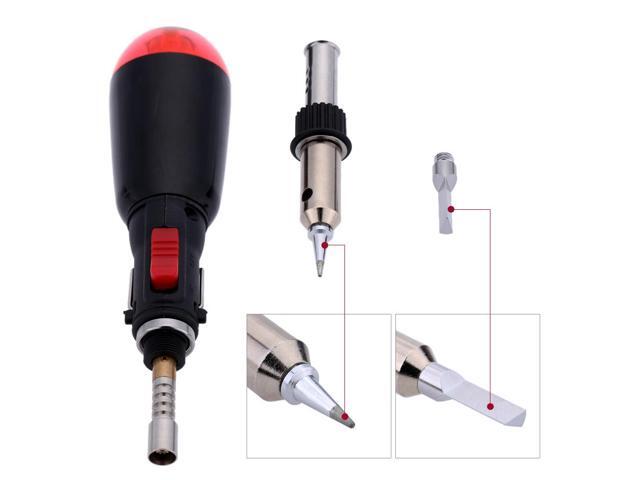 3 in 1 Pure Butane Gas Soldering Solder Iron Pen 12ml Temperature 1300 ...