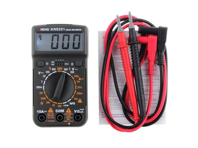 Portable LCD Digital Multimeter Professional Electric Handheld Tester ...
