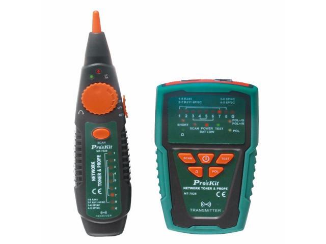 Pro'sKit MT-7028 Network Toner Probe Kit Audio Network Check Line ...
