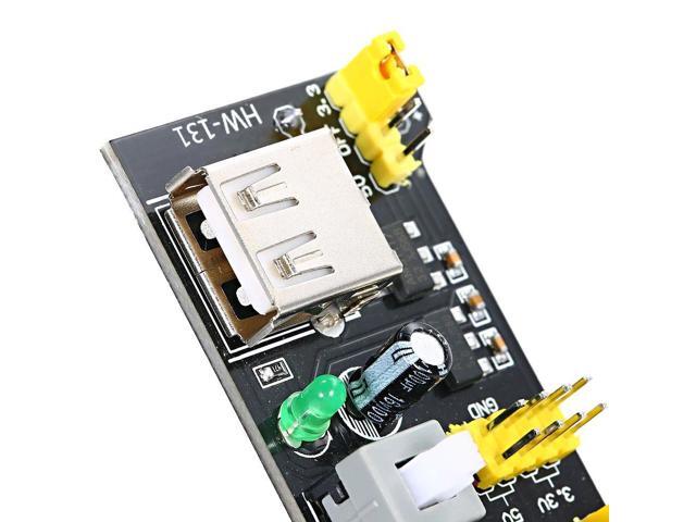 Mini Power Supply Module HW-131 Breadboard Power Module 3.3V/5V Power ...