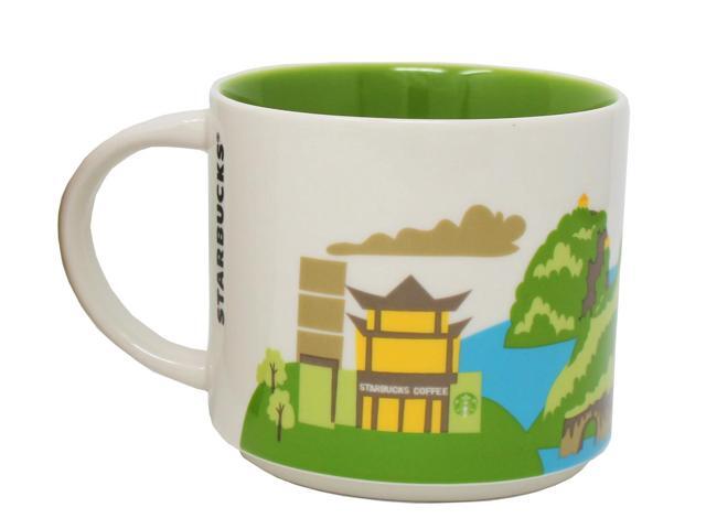 Starbucks You Are Here Series Guilin Ceramic Mug, 14 Oz - Newegg.com