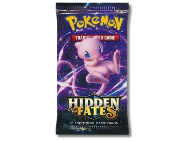 Pokemon Sun & Moon Hidden Fates Booster Pack |Mew - Newegg.com