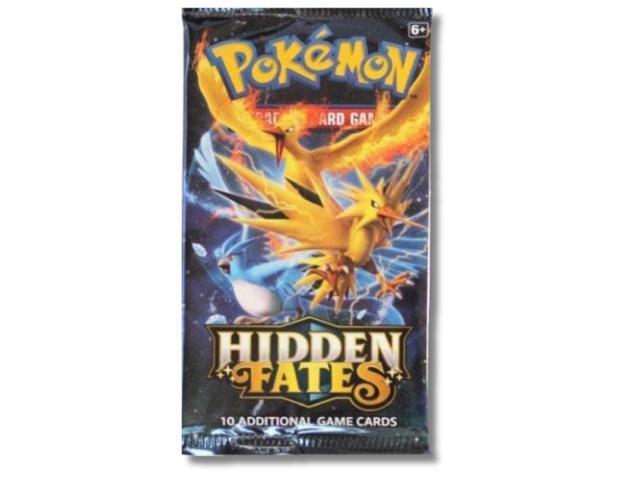 Pokemon Sun & Moon Hidden Fates Booster Pack |Articuno, Zapdos ...