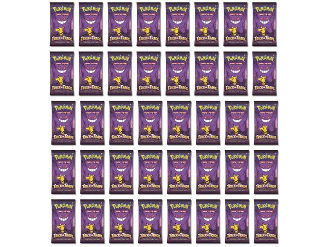 Pokemon 2023 Trick or Trade Gengar & Pikachu | 40 Mini Booster Packs ...