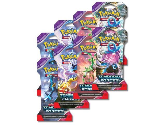 Pokemon TCG: Scarlet & Violet - Temporal Forces Sleeved Boosters Packs ...