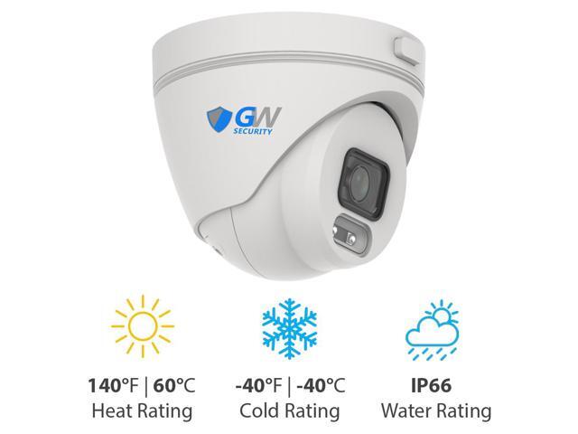 GW Security 8 Channel 4K DVR 5MP CCTV AI Surveillance System with 8 x ...