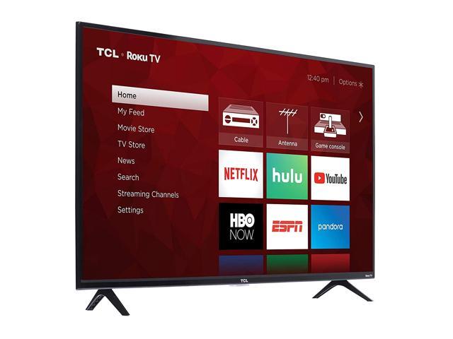 TCL 43S425 43 inch 4-Series 4K Roku Smart UHD TV - Newegg.com