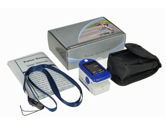 CONTEC CMS50DL Pulse Oximeter Fingertip Blood Oxygen Monitor With Carry ...