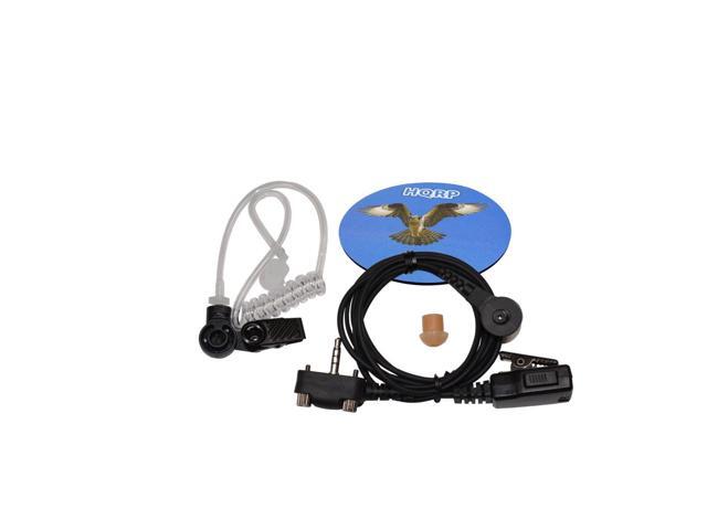 HQRP Acoustic Tube Earpiece Headset PTT Mic for Legecy PL1145 / PL2215P ...