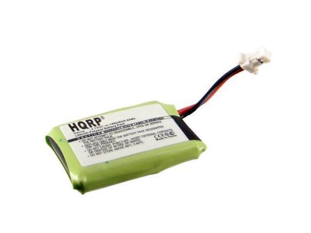 HQRP 140mAh Battery for Plantronics CS530 CS540 CS540A Wireless Headset ...