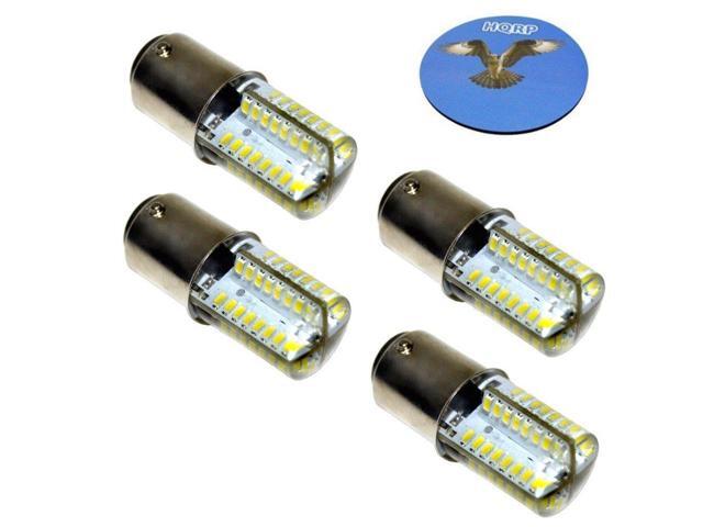 HQRP 4-Pack 110V LED Light Bulbs Cool White for Pfaff 1197 / 1209 ...