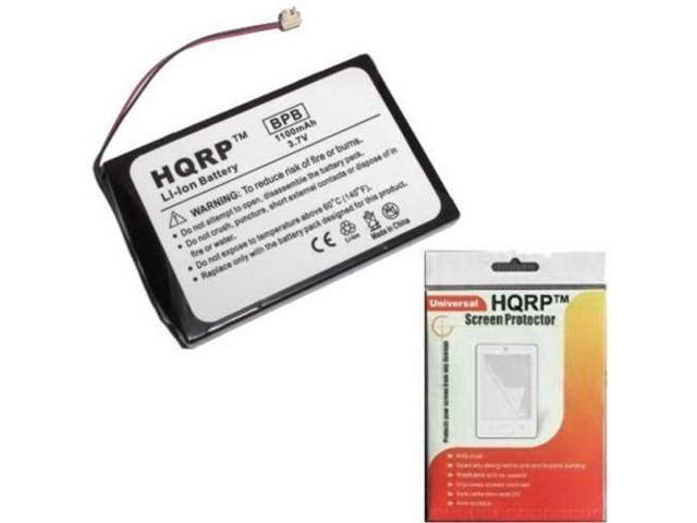 HQRP 1100mAh Battery for Palm Zire 31 PDA / Handheld Replacement + 2x ...