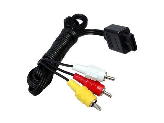 HQRP Audio Video AV Cable Cord for Nintendo GameCube TV Video Game ...