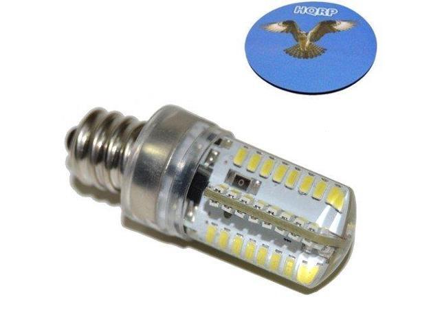 HQRP 7/16" 110V LED Light Bulb Warm White for Singer 14T957DC / XL2021 ...