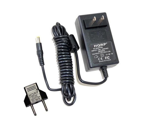 HQRP 12V AC Adapter for Vision Fitness MKD-481201000 R2050 (RB134 ...