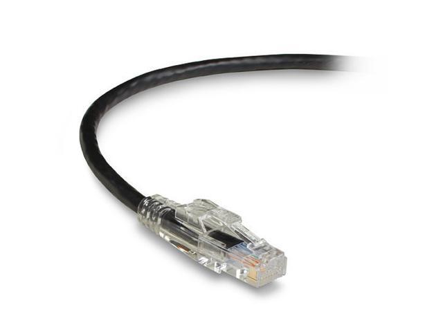 GigaTrue 3 CAT6 550-MHz Lockable Patch Cable (UTP), Black, 10-ft. (3.0 ...