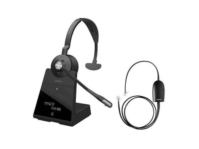 Jabra Engage 75 Mono Wireless Headset with EHS Polycom 14201-17 ...