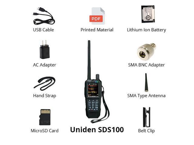 Uniden SDS100 True I/Q Digital Handheld Scanner - Newegg.com