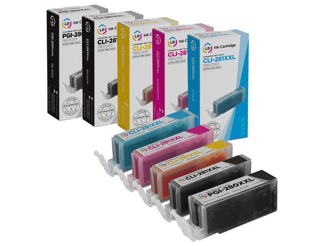 LD Products Compatible Ink Cartridge Replacements for Canon PGI-280XXL ...
