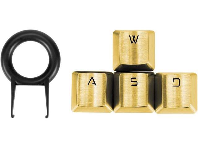 Fitlink FPS & MOBA Gaming Keycaps, Stainless Steel Metal Keycaps with ...