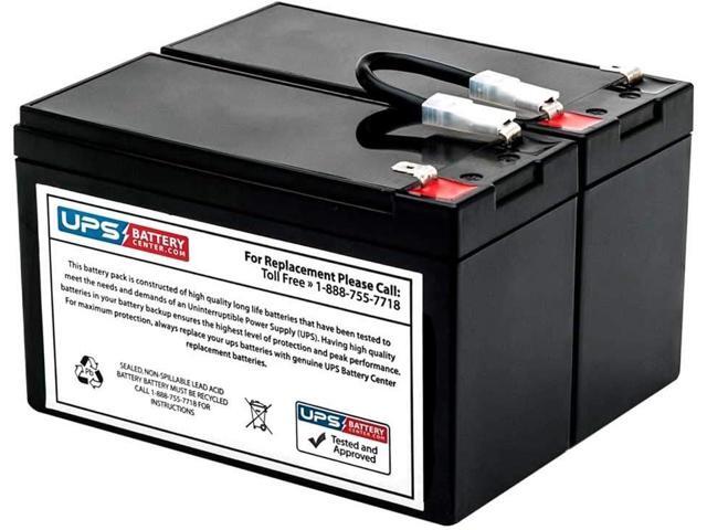 RBC109 Compatible Replacement Battery Pack for APC Back-UPS NS 1250 LCD ...