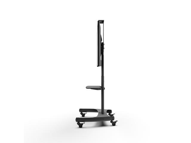 Kanto MTM65PL Height Adjustable Mobile TV Stand with Adjustable Shelf ...