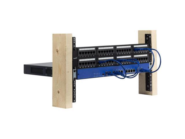 NavePoint 3U Vertical Rack Rail Pair DIY Kit with Hardware - Newegg.com
