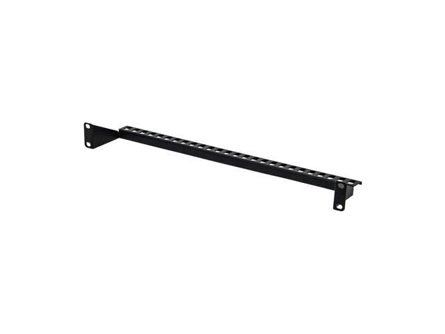 Navepoint 1U Horizontal 19-Inch Rack Mount Cable Management Bracket ...
