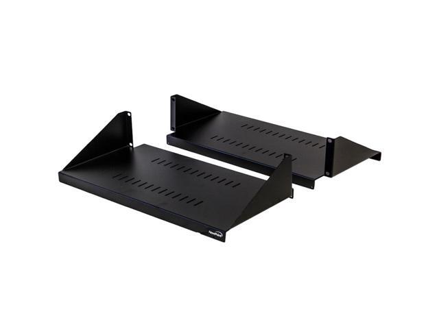 NavePoint 2U Cantilever Server Shelf Rack Mount 19" 2 piece set Center ...