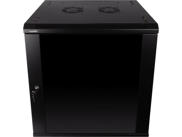 Navepoint 12U Wallmount Networking Cabinet 450mm Depth with Fans ...