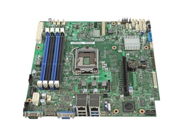Intel S1200V3RPM Server Motherboard - Intel C224 Chipset - Socket H3 ...