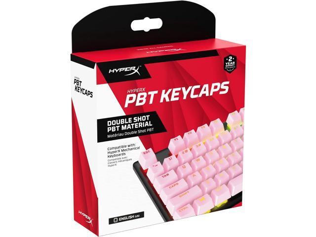 HyperX PBT Keycaps Full Key Set Double Shot English US Layout 104 Keys ...