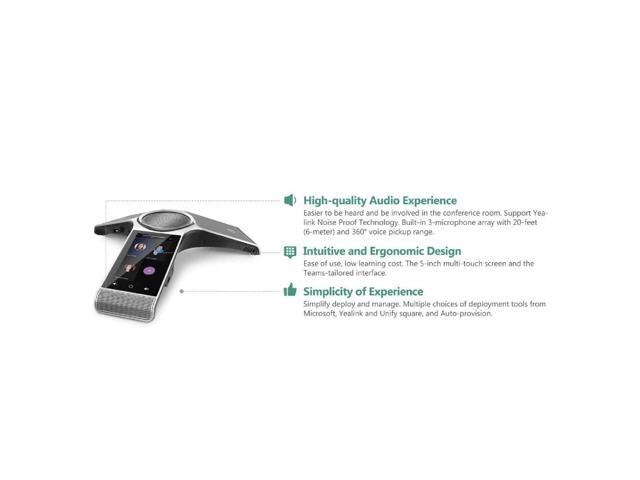 Yealink YEA-CP960 Optima HD IP Conference Phone (Wireless Mic Sold ...