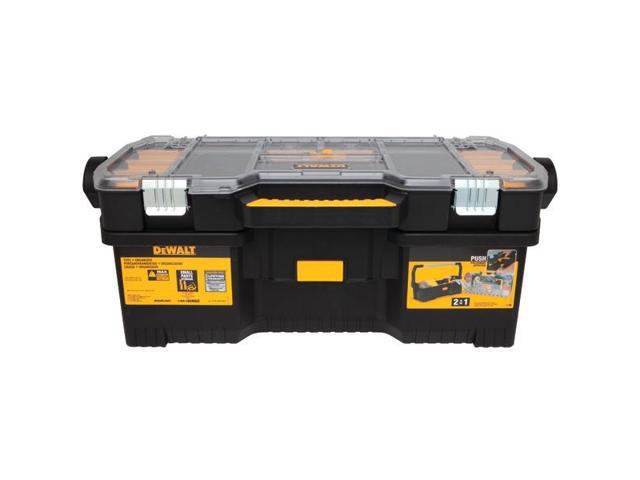 DEWALT DWST24075 Tool Box w/ Organizer - HxWxD: 10" x 26" x 13 ...