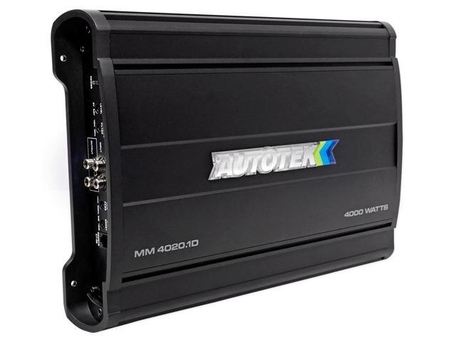 Autotek Mean Machine 4000W Mono Amplifier 1-Ohm Stable Car Audio Amp ...