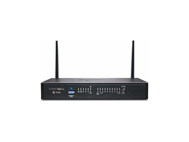 SonicWall TZ570W Firewall (Gen 7) w/ Total Secure (1-Year Advanced ...