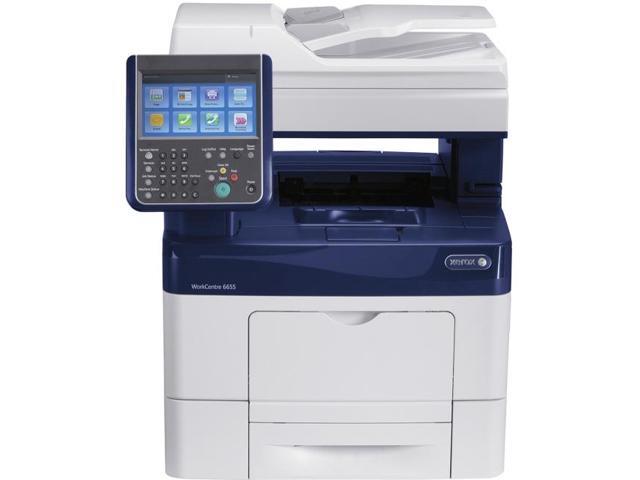 Xerox WorkCentre 6655/X Laser Multifunction Printer - Color - Plain ...