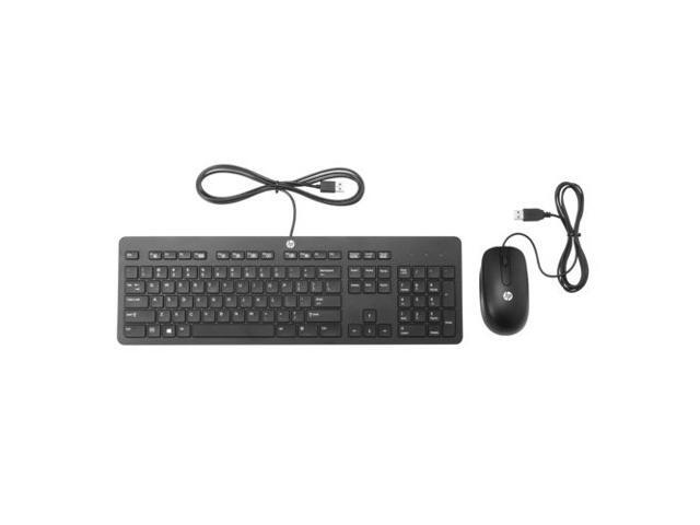 HP Slim - Keyboard and mouse set - USB - US - Smart Buy - Newegg.com