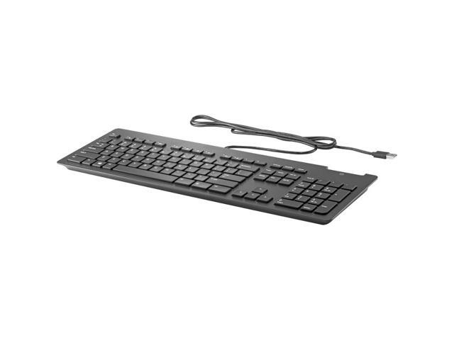 HP USB Business Slim Smartcard Keyboard - Newegg.com