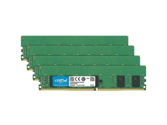 Crucial 16GB Kit (4 x 4GB) DDR4-2666 RDIMM - 16 GB (4 x 4 GB) - DDR4 ...