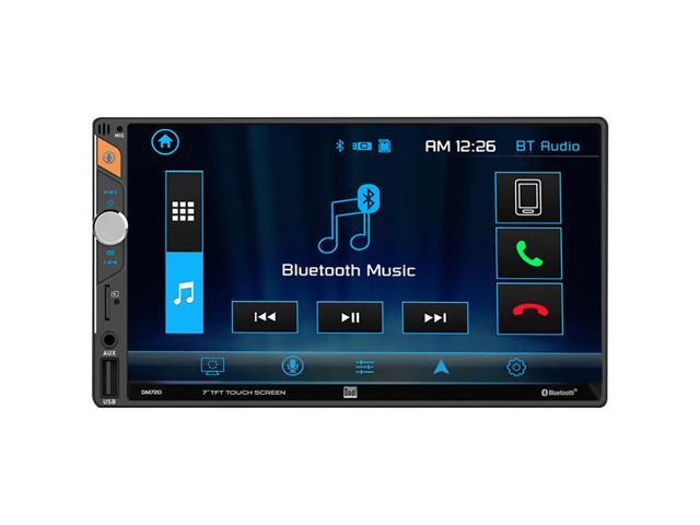DUAL DM720 Dual 7 LCD Mechless Double Din BT USB/Micro SD Backup Cam ...