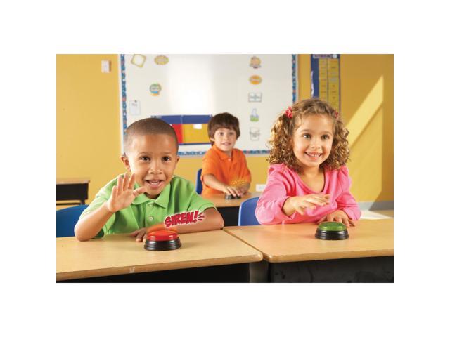 LEARNING RESOURCES LIGHTS AND SOUNDS BUZZERS SET OF 4 - Newegg.com