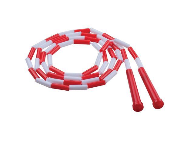 Segmented Plastic Jump Rope, 7ft, Red/White PR7 - Newegg.com